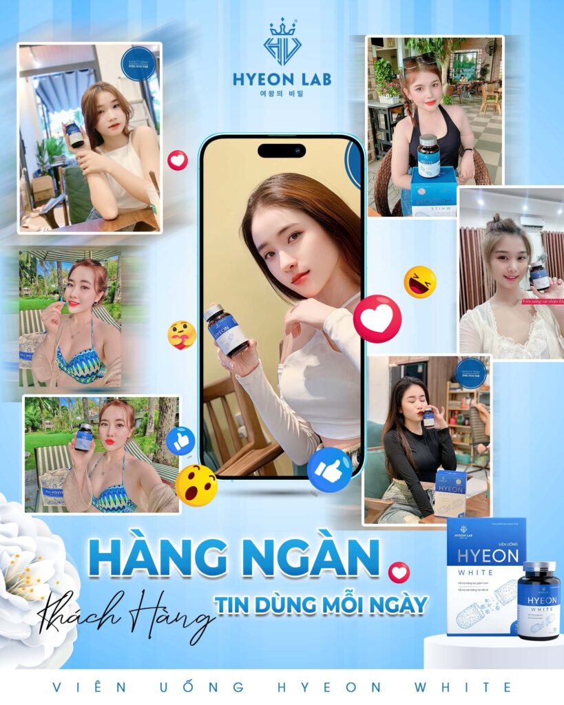 VIÊN UỐNG HYEON WHITE – HYEON LAB