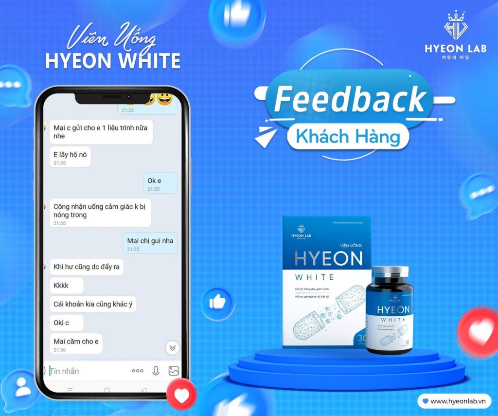 VIÊN UỐNG HYEON WHITE – HYEON LAB