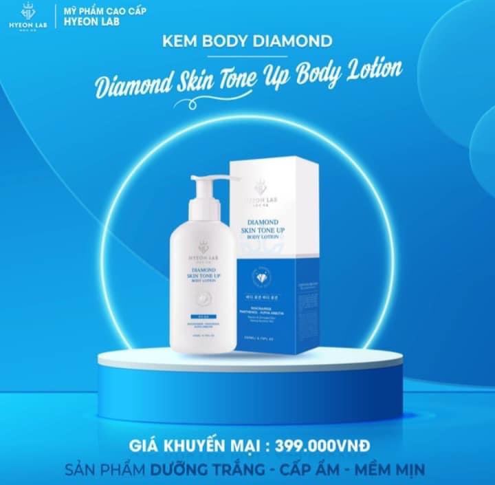 Diamond Skin Tone0Up Body Lotion – HYEON LAB
